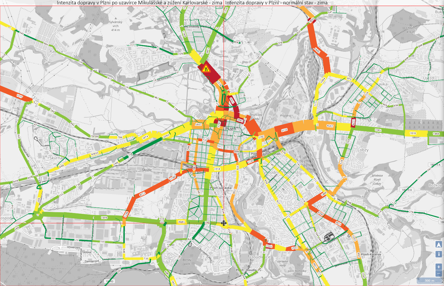 Example of HSL extension – Split map – HSLayers NG